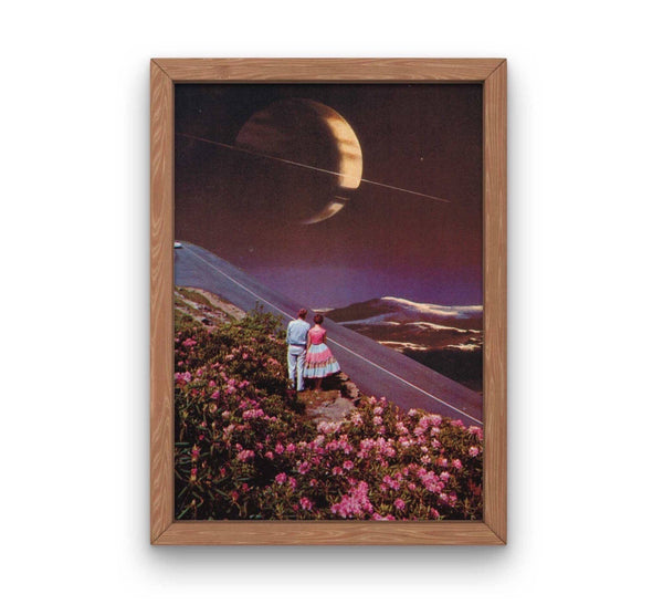 Surreal Vintage Space Collage, Collage Art Print, Surreal Ar - Thunder ...